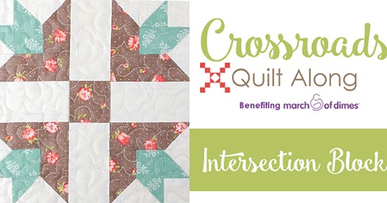 Down Grapevine Lane: Crossroads Quilt Along: Intersection Block