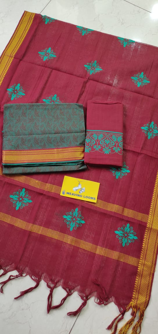 Mangalgiri cotton suits