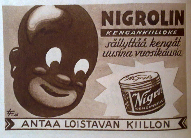 VALKOINEN LEINIKKI: Vanhoja mainoksia