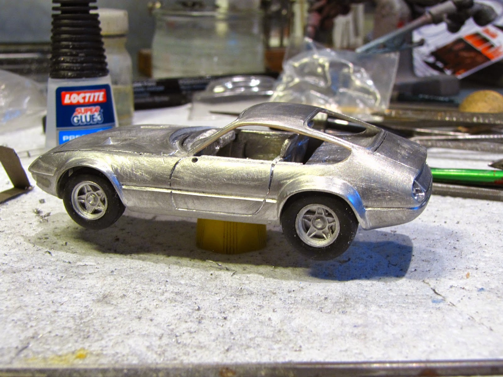 Jean-François ALBERCA: Ferrari Daytona Thomson , winner Tour de France 1972