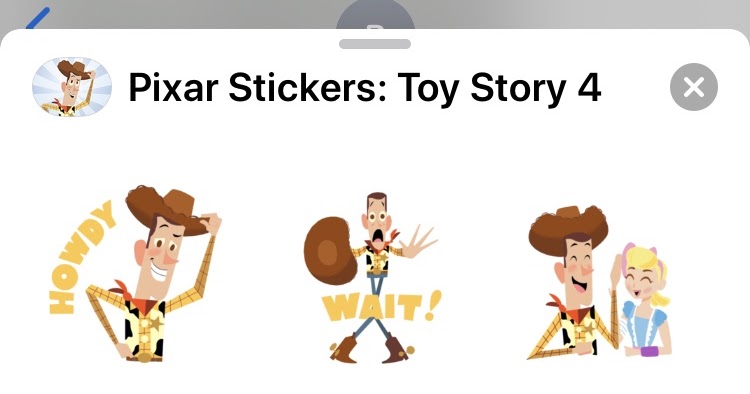 Dan the Pixar Fan: Disney·Pixar Toy Story 4 Apple iOS Sticker Pack
