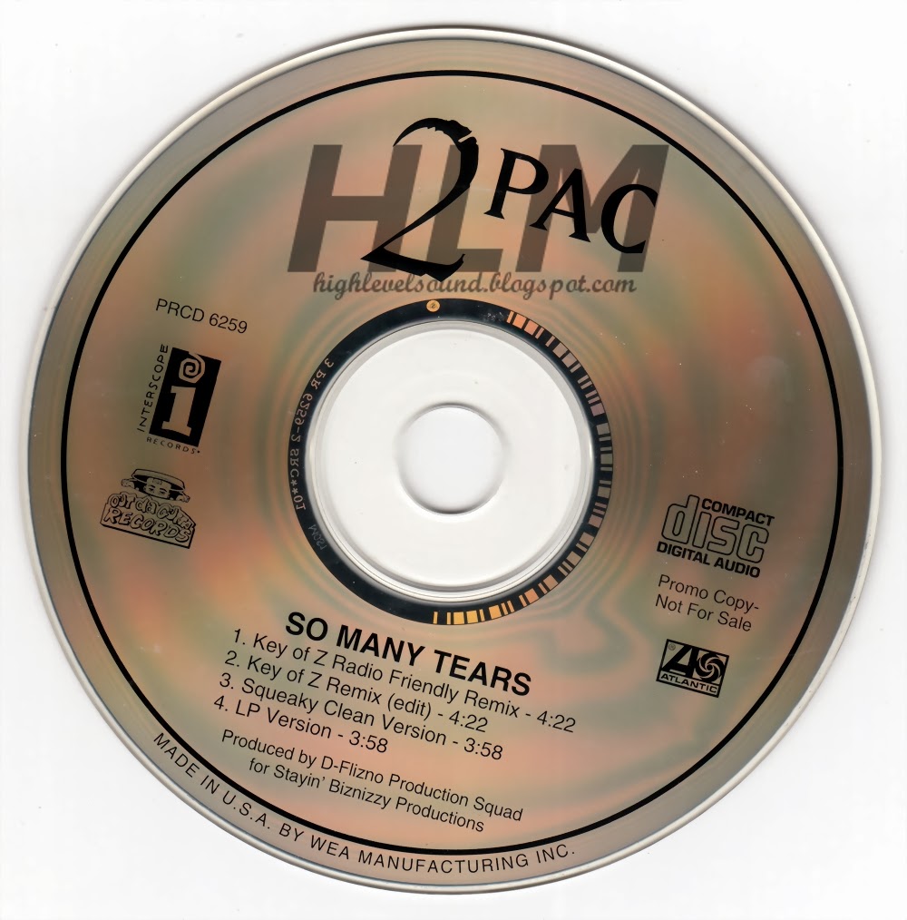 highest level of music: 2pac - So Many Tears-(Promo_CDM)-1995-hlm