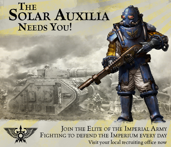 Wargame News and Terrain: Forge World: The Horus Heresy - Solar Auxilia ...