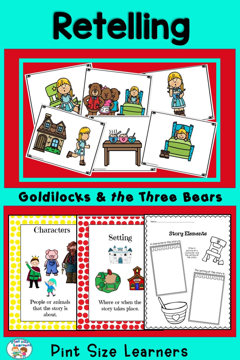 Goldilocks and the Three Bears Fairy Tales Resources For Pk and K ...