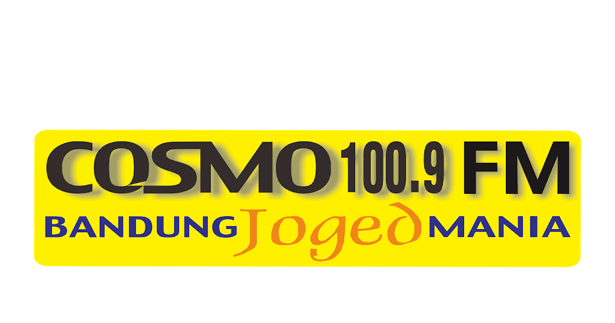 Logo Cosmo 100,9 FM Bandung Vector Cdr & Png HD - Biologizone