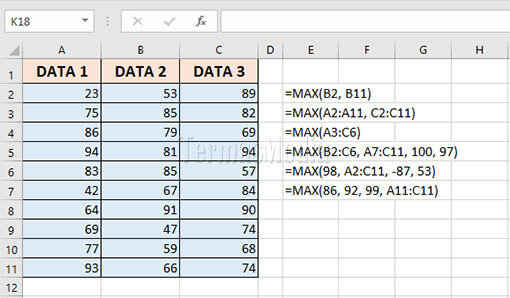 Belajar Blog Matrik A Fungsi Dasar Microsoft Excel