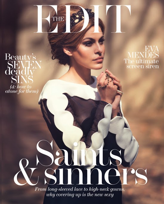 Eva Mendes in The Edit Magazine 26th September 2013 by David Bellemere