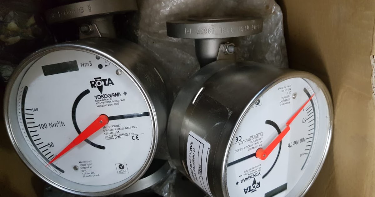 YOKOGAWA RAMC ROTA FLOW METER RAMC02-D4SS-63L2-E90144/P3/SD