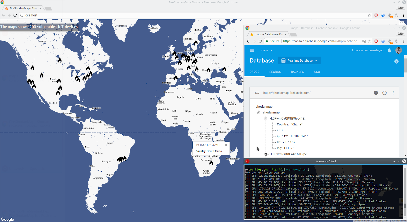 FireShodanMap - A Realtime Map That Integrates Firebase, Google Maps ...
