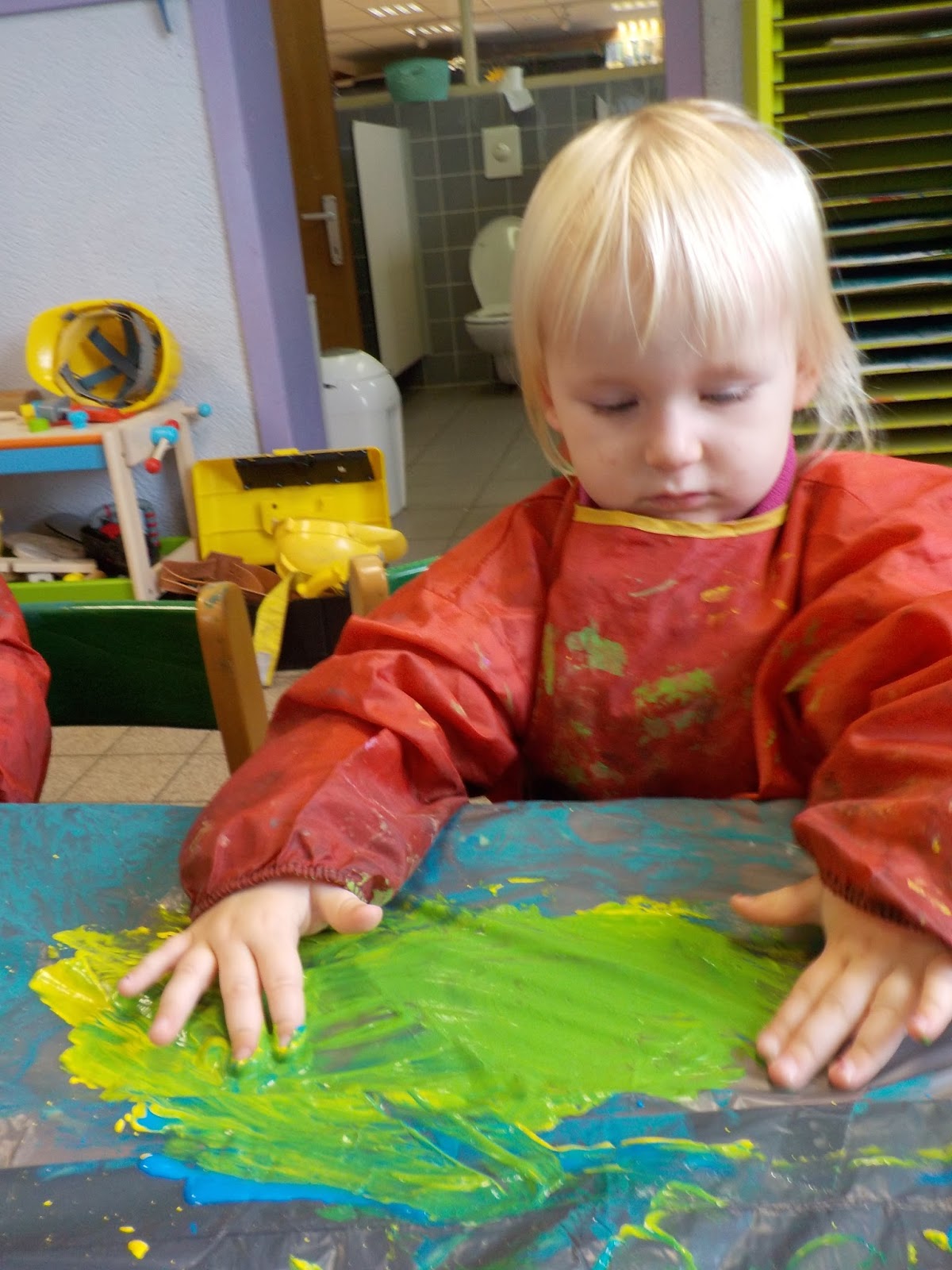 De Cezar-klas: thema: blauwtje en geeltje