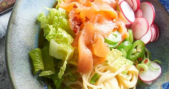 Cold Lox Noodle Bowl ~ foodviral