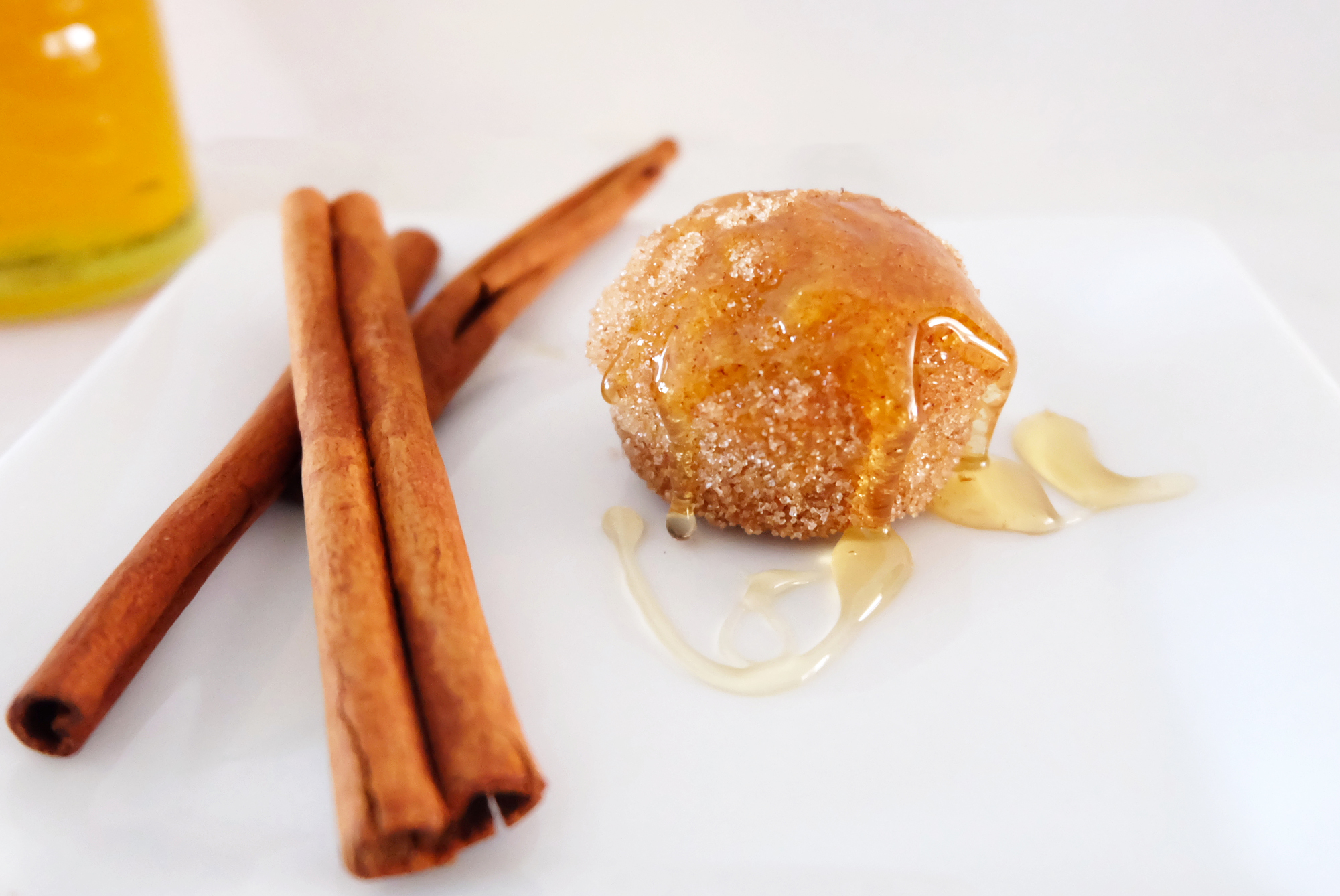 Mini Cinnamon Sugar Honey Puffs | The Bake Dept