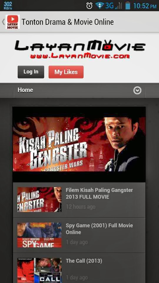 Aplikasi Layan Movie Untuk Android