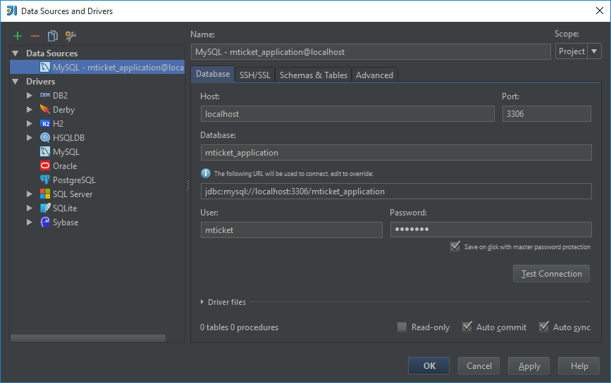 JP Development: Create entity objects from DB schema using IntelliJ IDEA