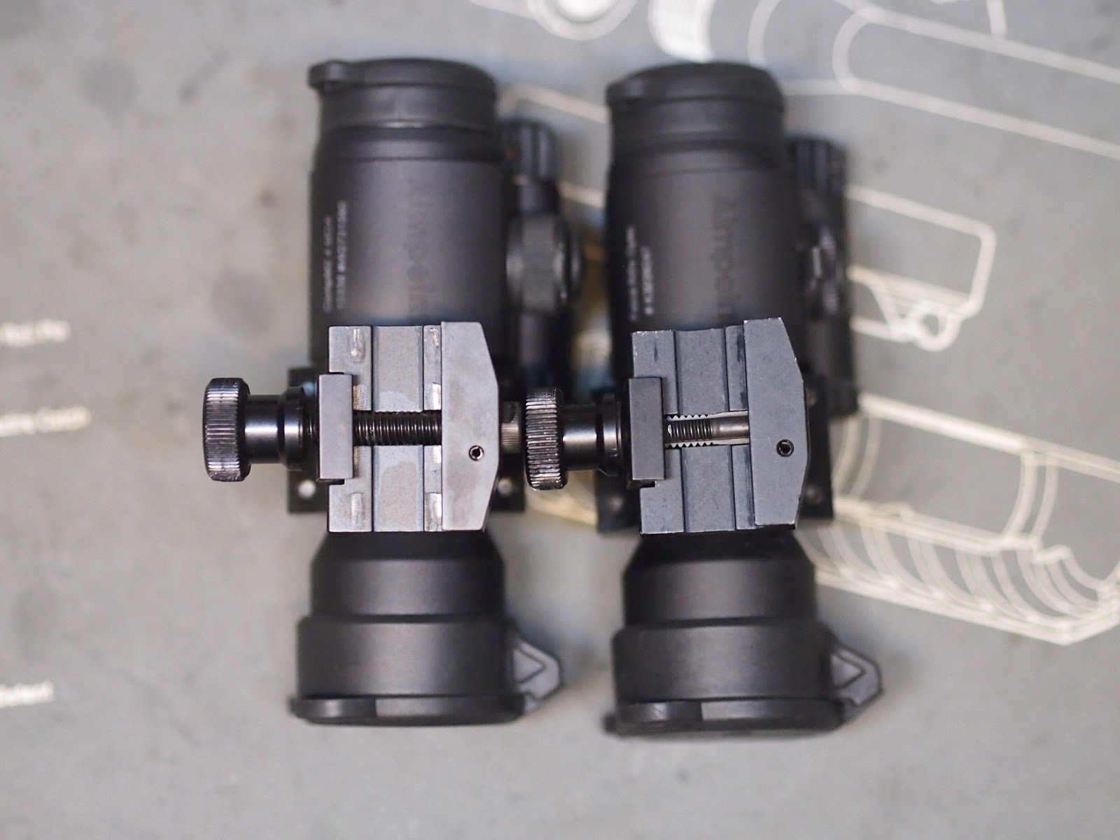 Mister Donut's Firearms Blog: Aimpoint Comp M2 with Wilcox mount