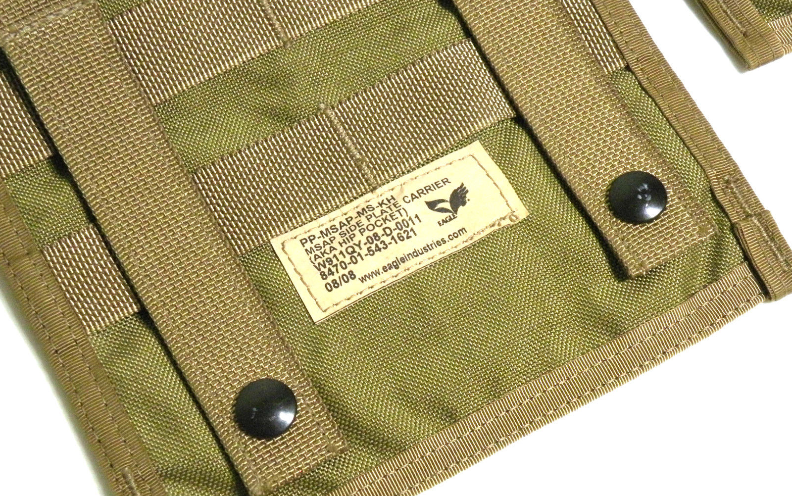 Webbingbabel: Eagle Ind. MSAP Side Plate Carrier / Hip Pocket