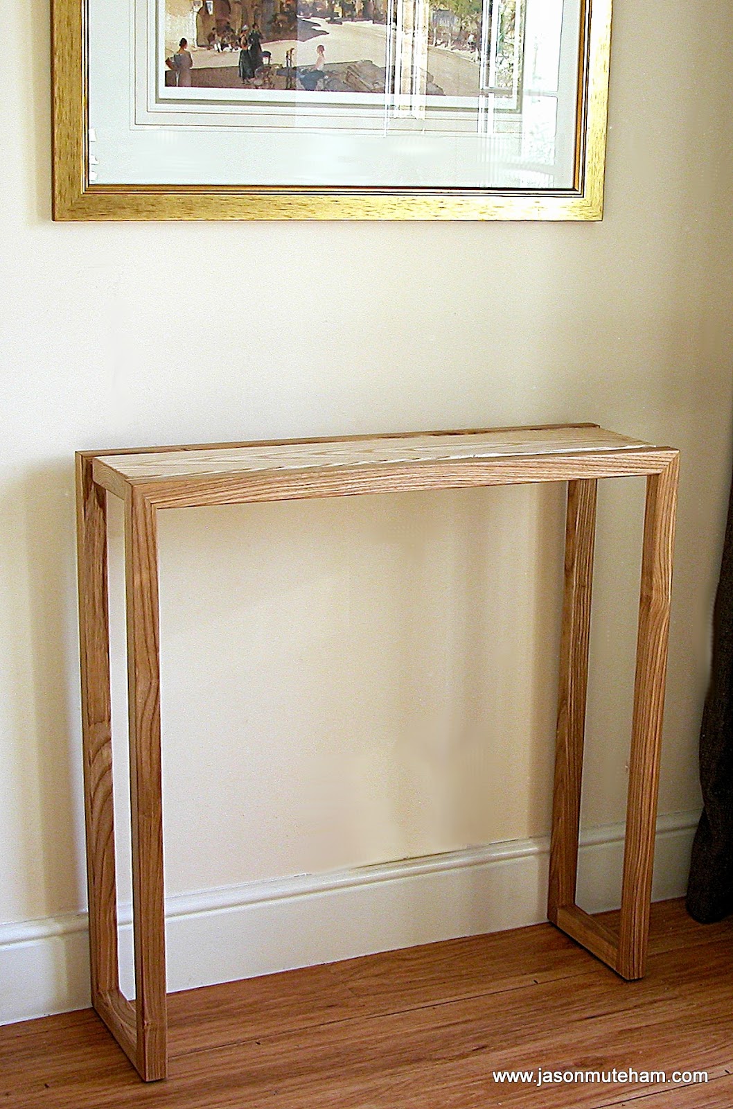 Jason Muteham - Furniture Designer & Maker: Hall Table Design