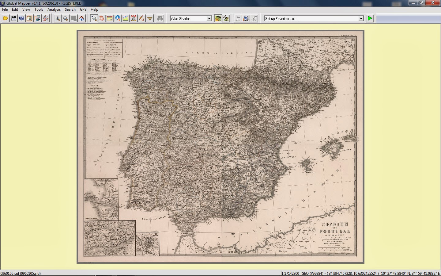 Cartografía Digital: Mapas antiguos.