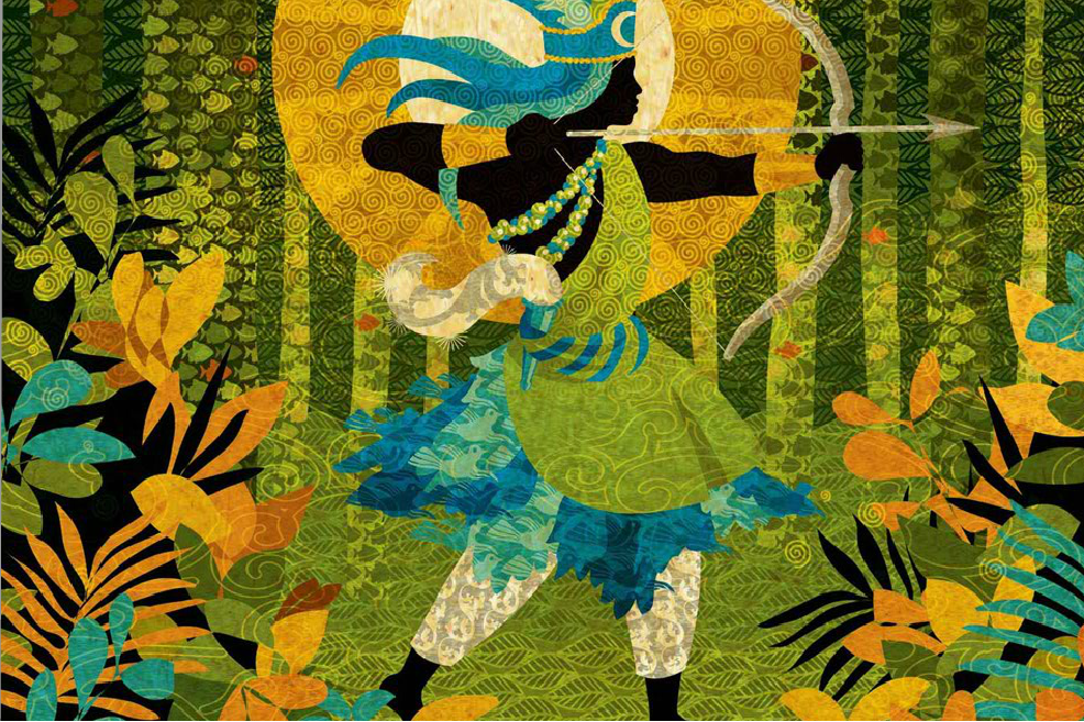 Aruanda, divina luz: Oxossi