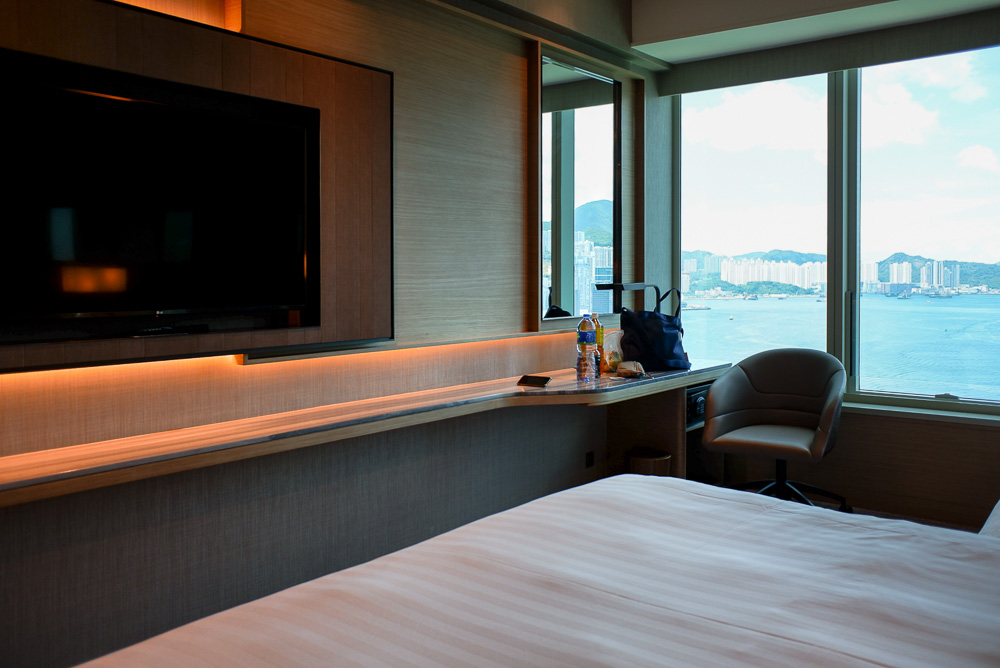 Horizontally yours: Harbour view room, Harbour Grand Kowloon, Hung Hom, HK