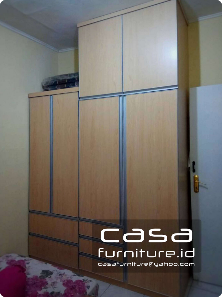 Lemari custom setneg cisauk - Furniture minimalis tangerang Kitchen set ...