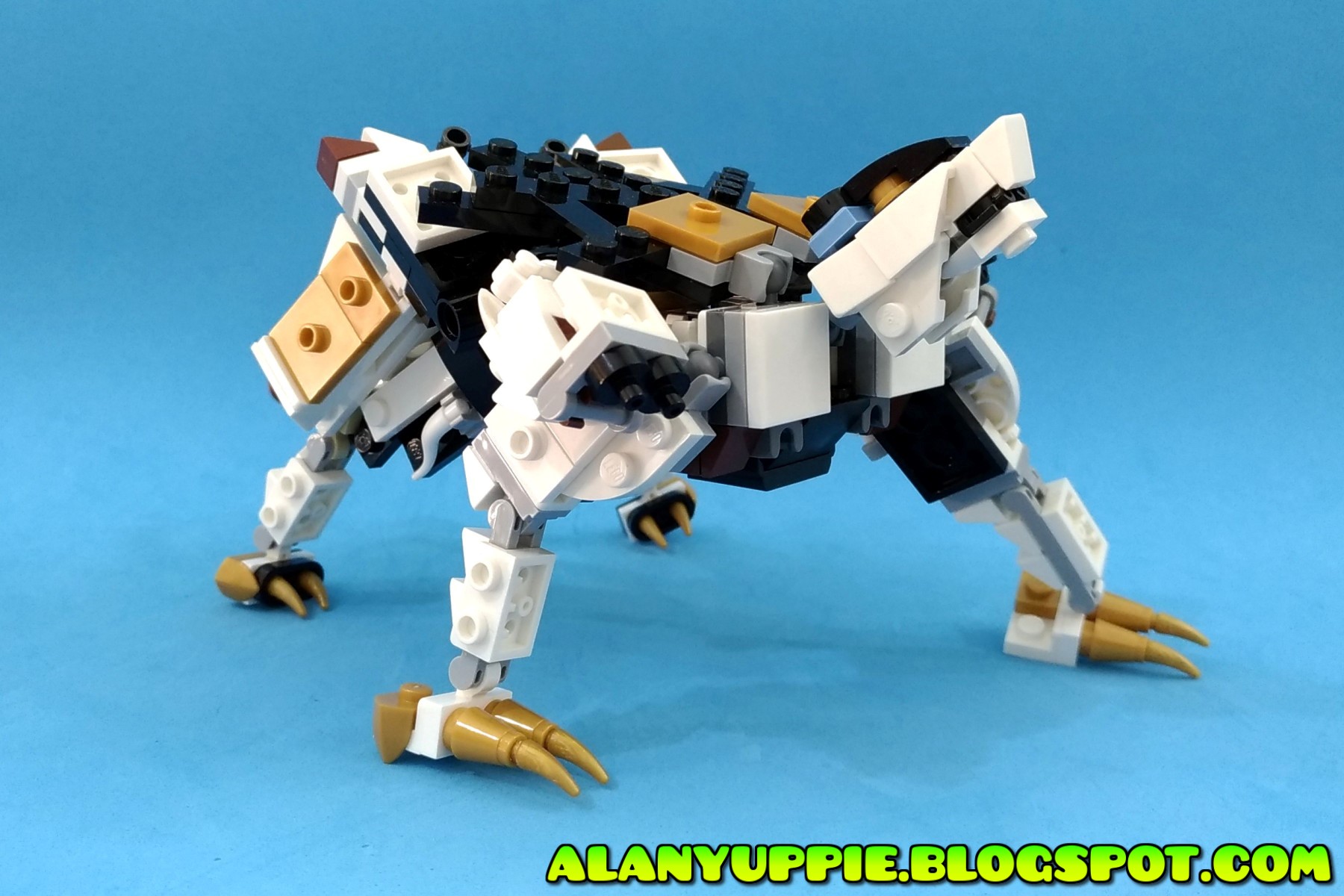 Alanyuppie's LEGO Transformers: Video Tutorial: Transformer White Lion ...