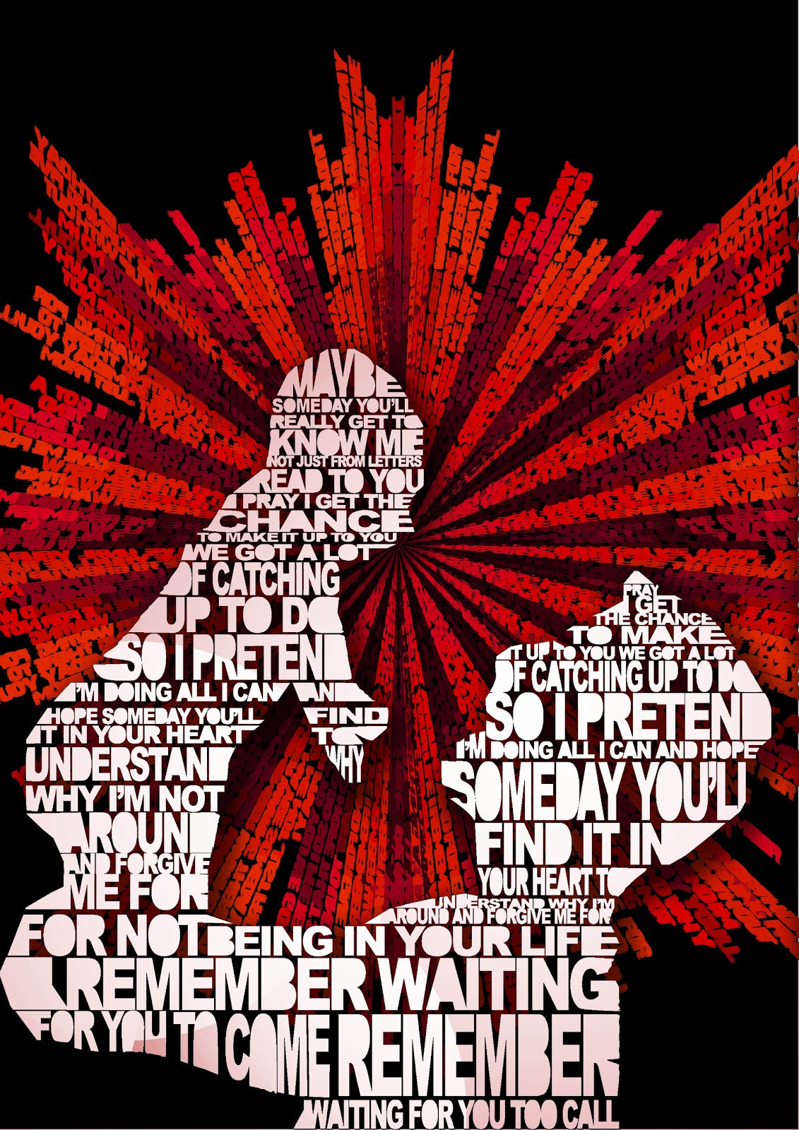 Sam du Plessis: Typography Posters (Songs)