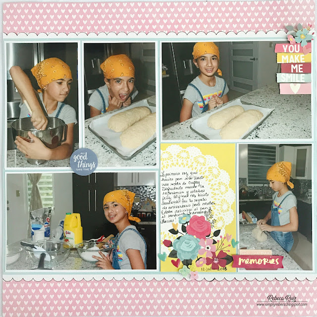 Baking Bread & Killing It Layout - Simply Rebeca