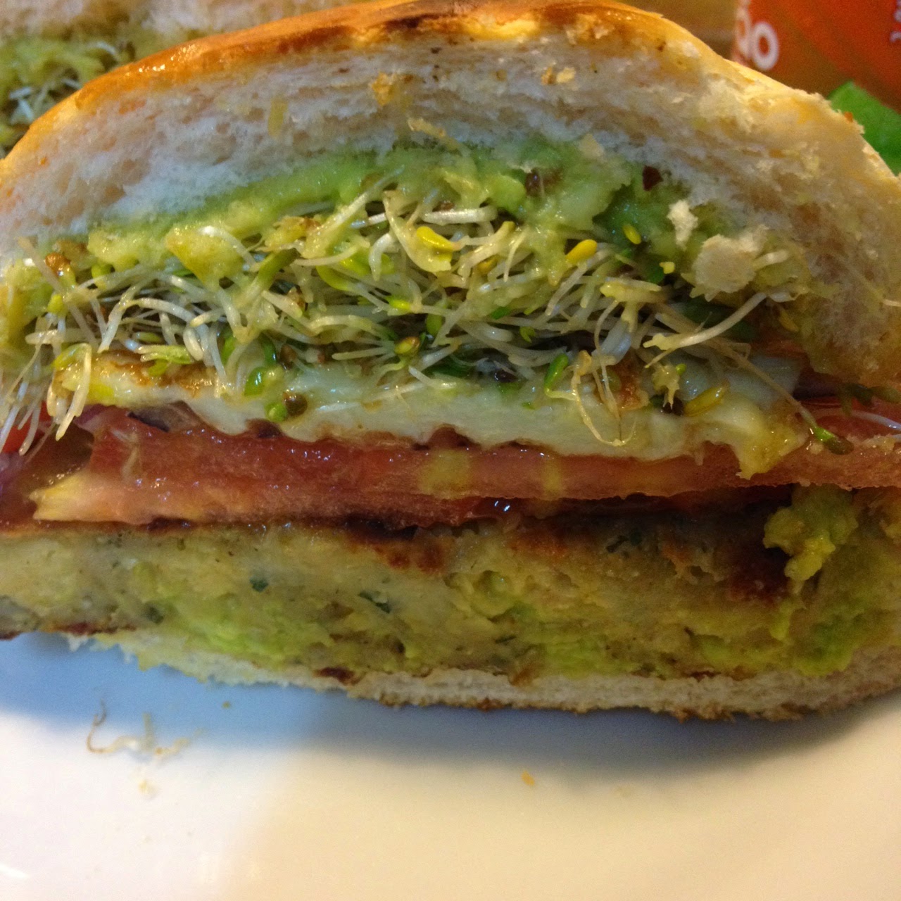 Gastromaníacos: [Por aí] Hambúrguer vegano no Villa Cruz Mini-Market