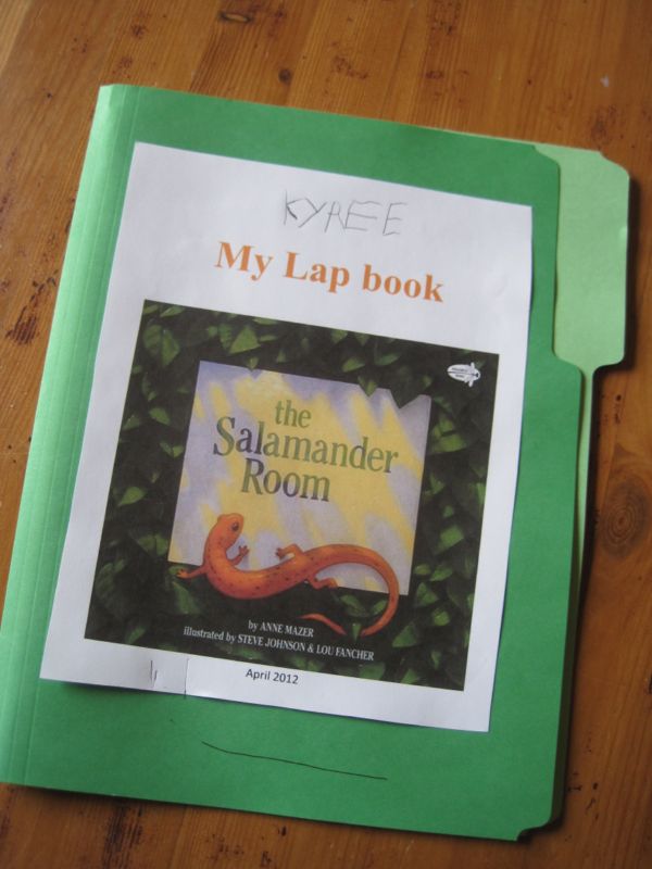 Kinder Days....: The Salamander Room FIAR Unit Study