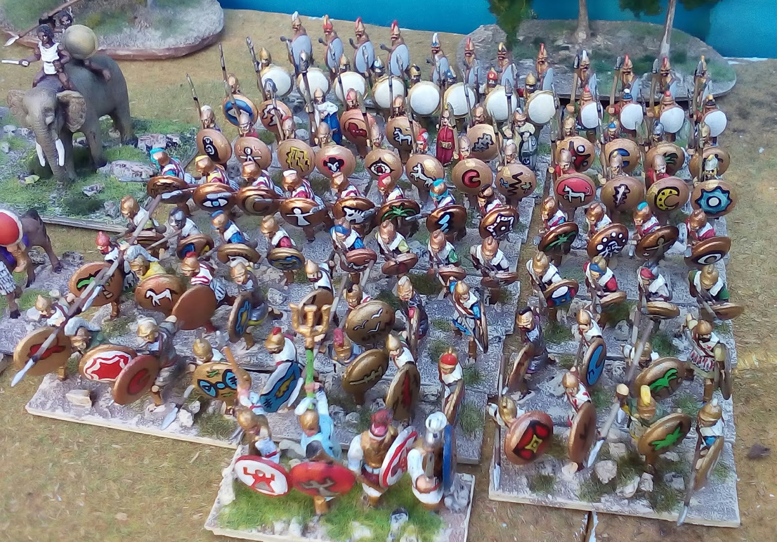 jp wargaming place: DBM - Battle of Cannae 216 BC in 20mm. Hannibal's Army