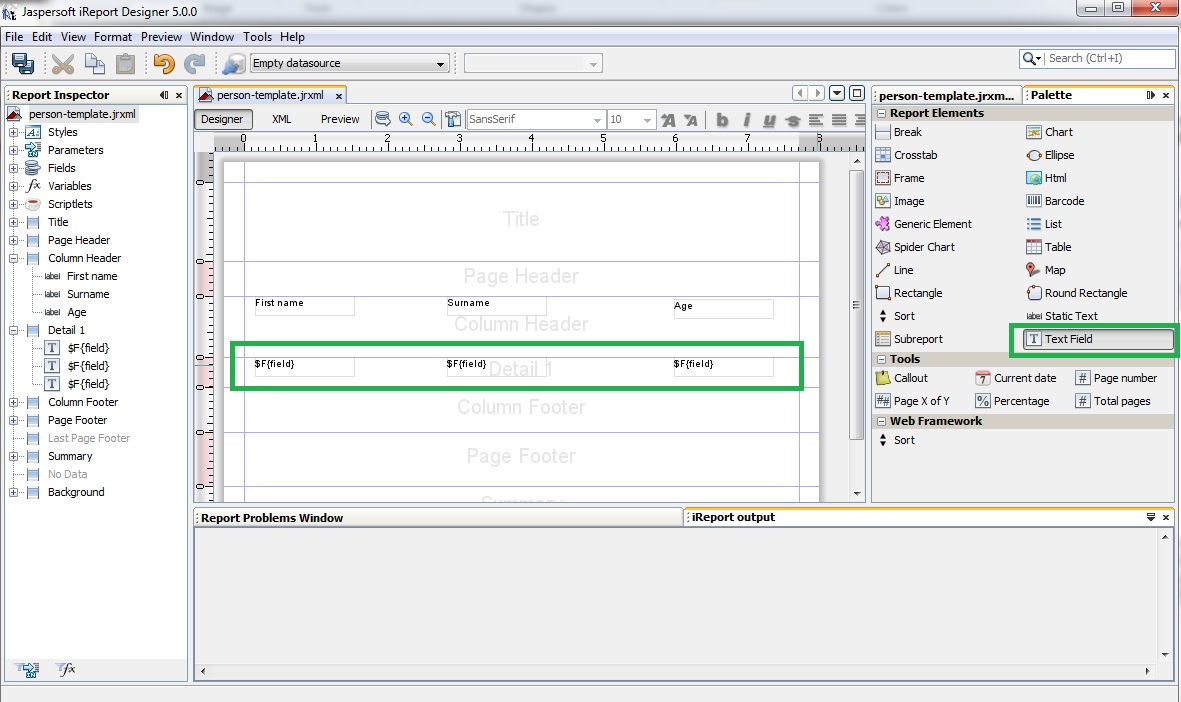 Jasperreports With Ireport Tutorial 8980