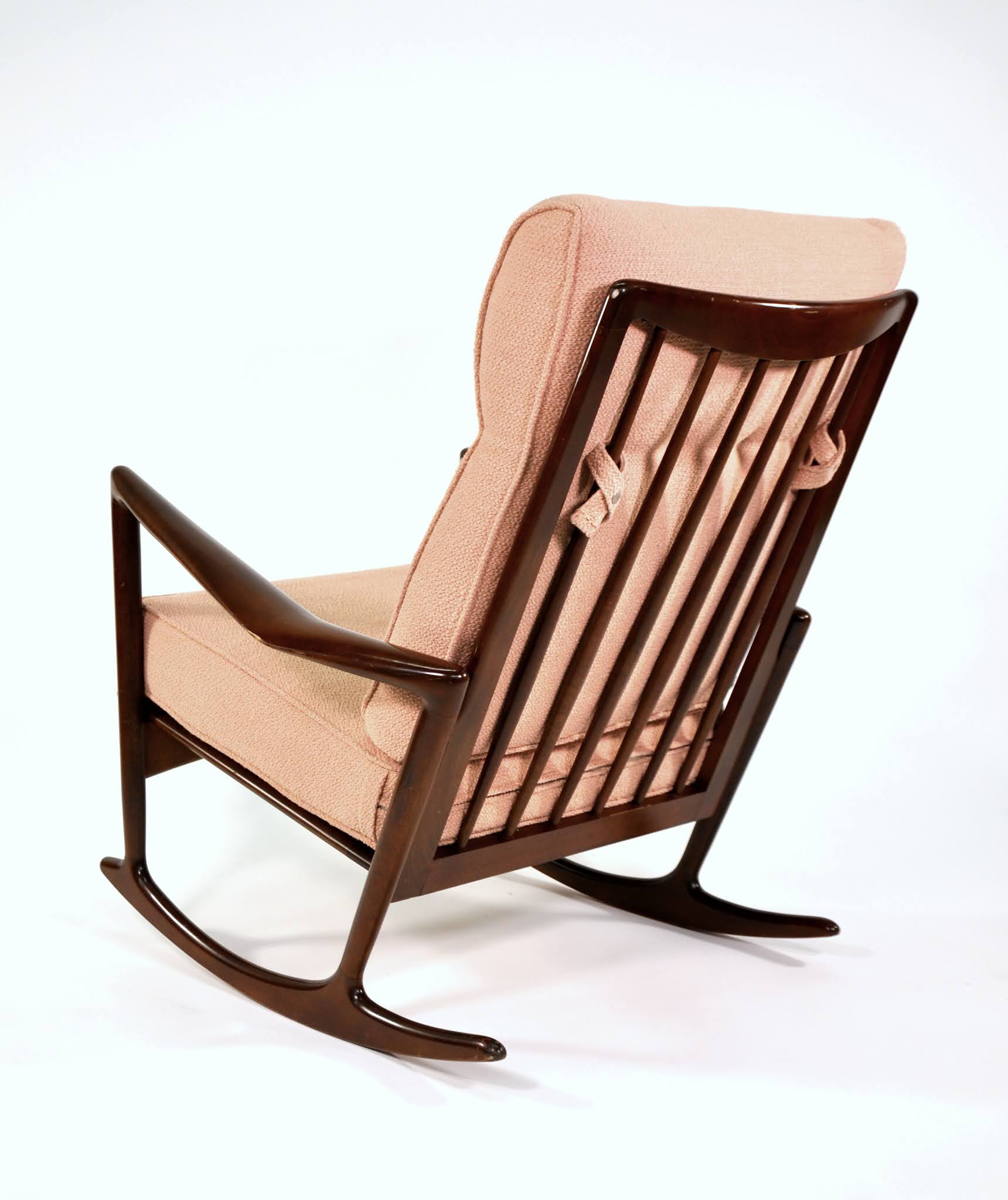 SELECT MODERN: Ib Kofod-Larsen for Selig Sculptural Rocking Chair