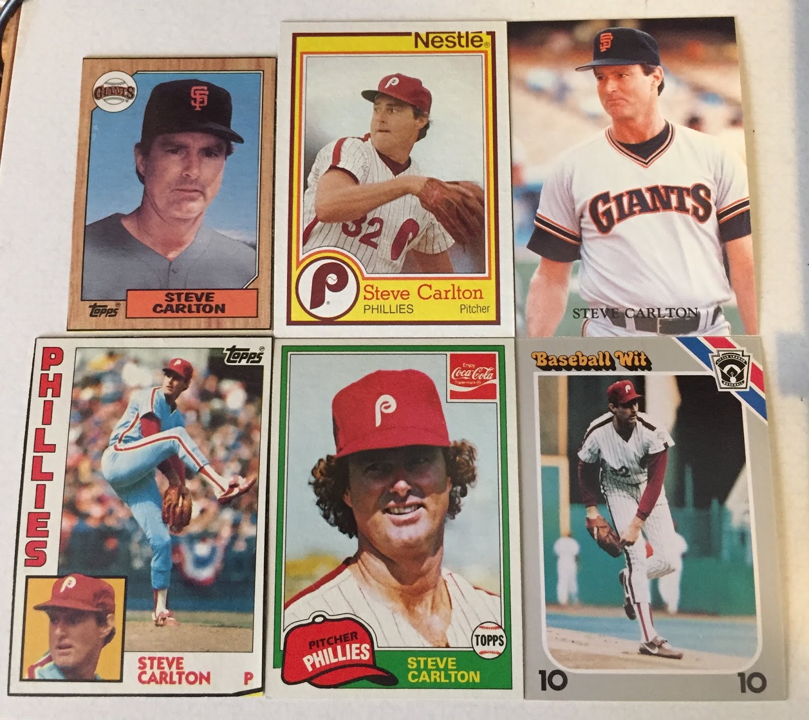 Mark My Words: Steve Carlton: 130 baseball cards