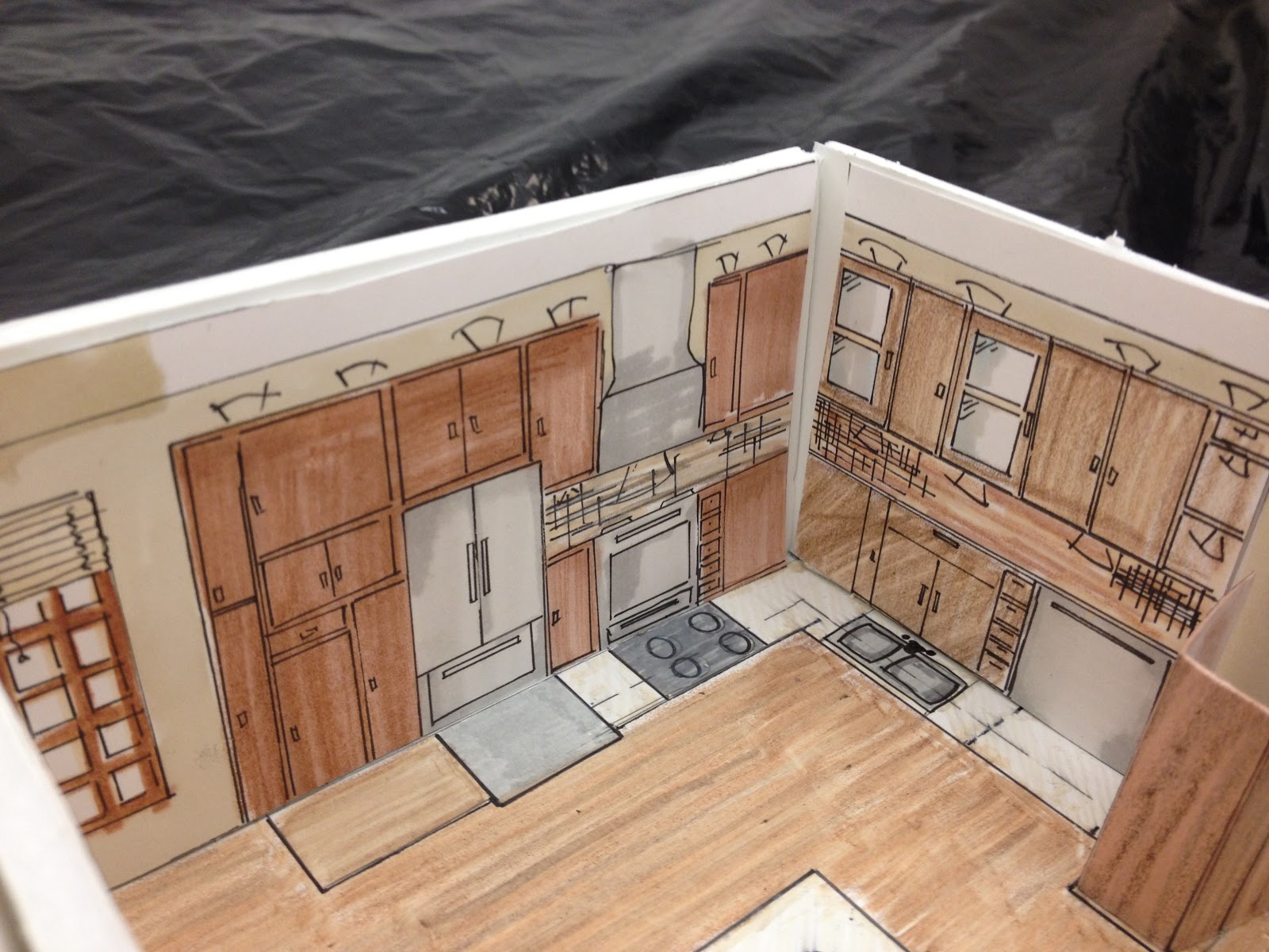 Michelle Hanna Interior Design Portfolio: One Bedroom and Common Space ...