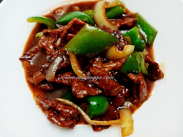 Resepi daging black pepper