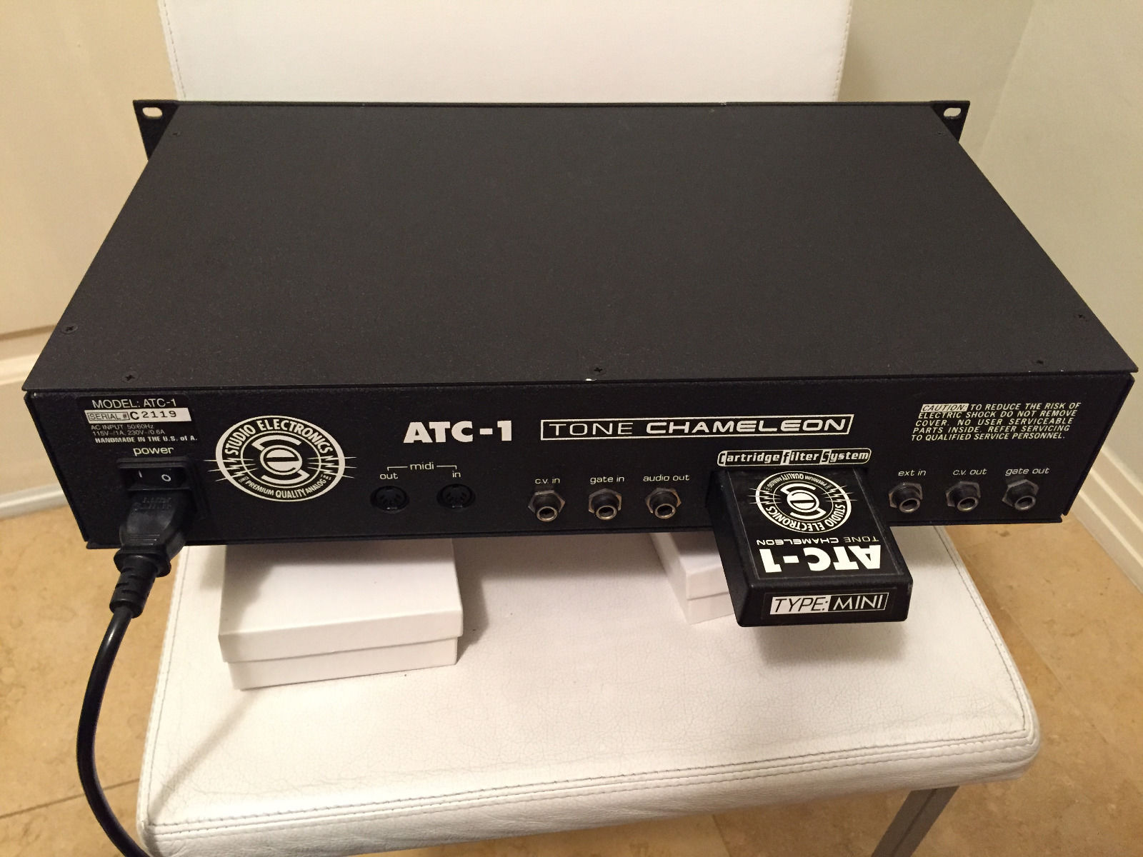 MATRIXSYNTH: Studio Electronics ATC 1 Tone Chameleon Analog Synthesizer ...