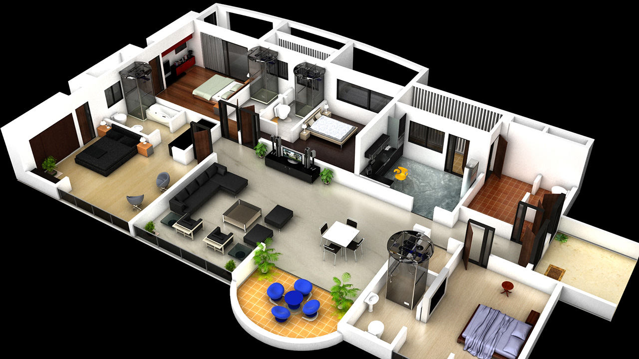 3d plan - Civil Maps
