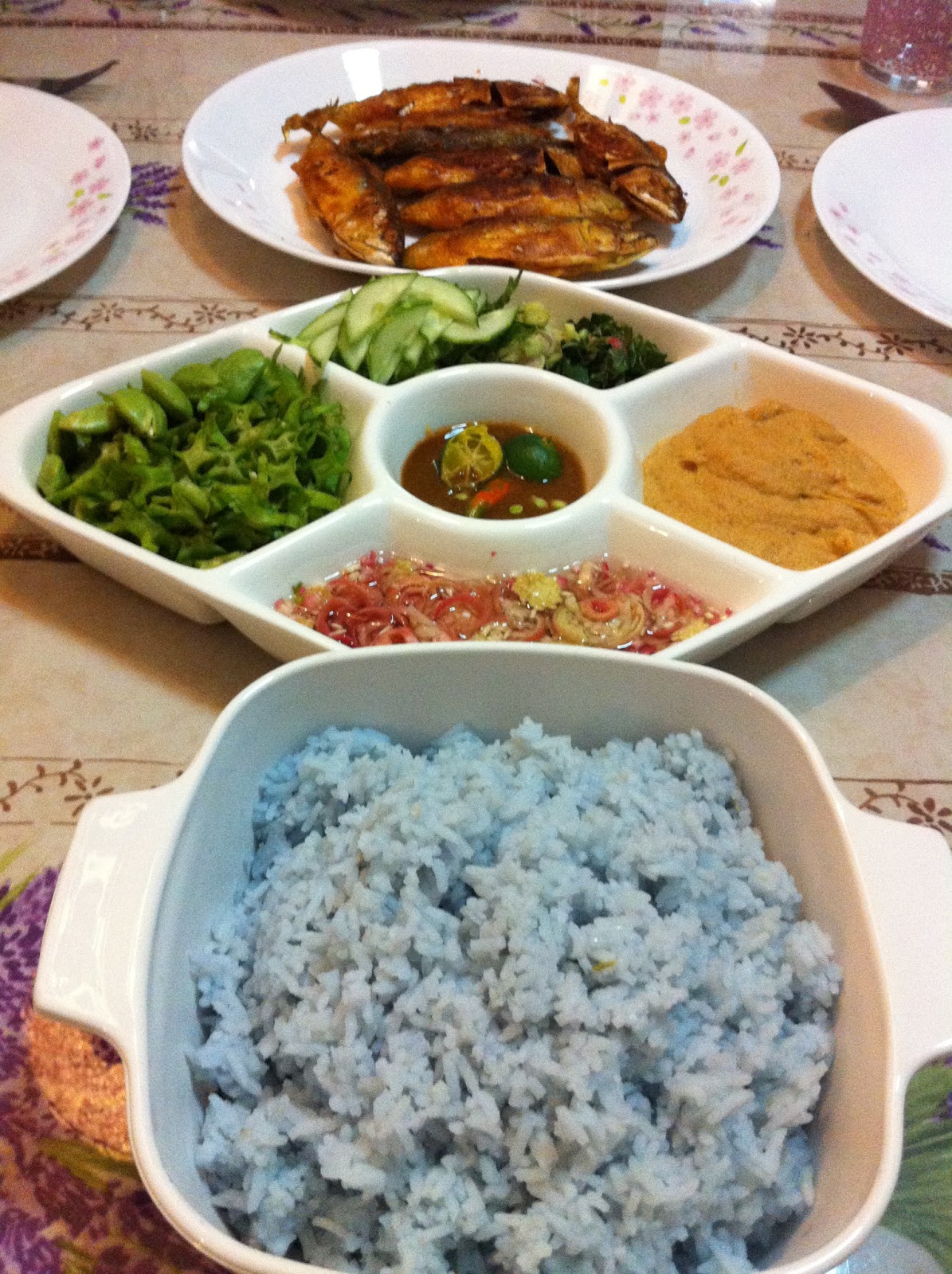 We Tell Sweet Stories: Rendang Itik,Bunga Telang,Labu,Strawbery etc etc