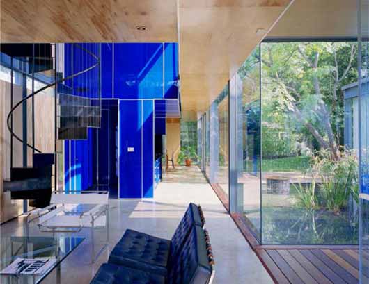 New Home Design Ideas: Blue Glass House Designs - By Bercy Chen Studio ...