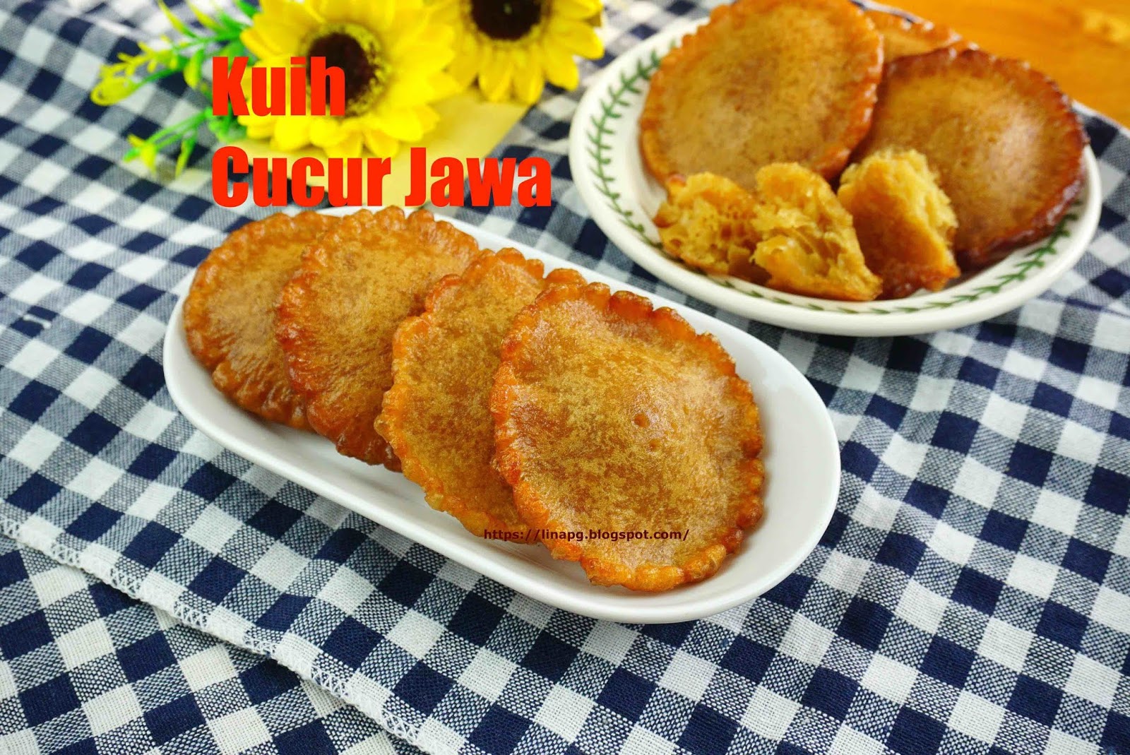 Kuih Cucur Jawa Paling Mudah dan Sedap Elok Menjadi Cucur Topi Berompol ...