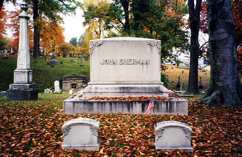 The Civil War of the United States: John Sherman, born May 10, 1823