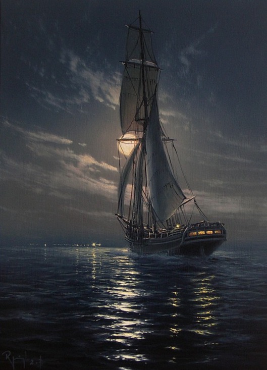 Marek Ruzyk the seascapes artist b1965 - ArtLiveAndBeauty ...