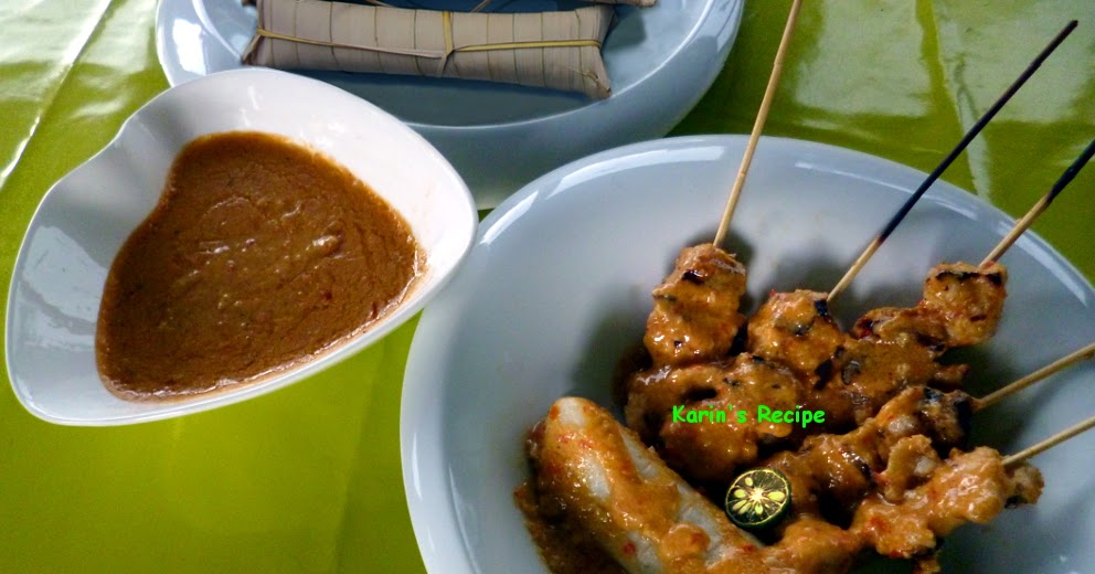 Karin's Recipe: Sate Bulayak Lombok (Chicken Satay à la Lombok)