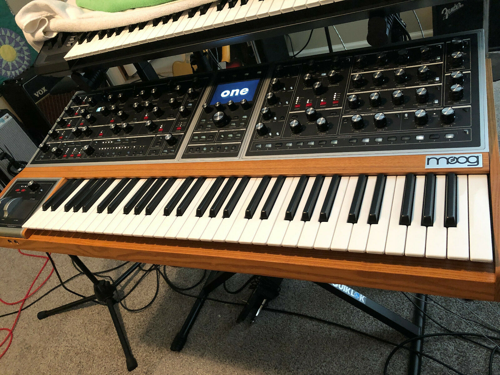 MATRIXSYNTH: Moog One 16-Voice Polyphonic Analog Synthesizer