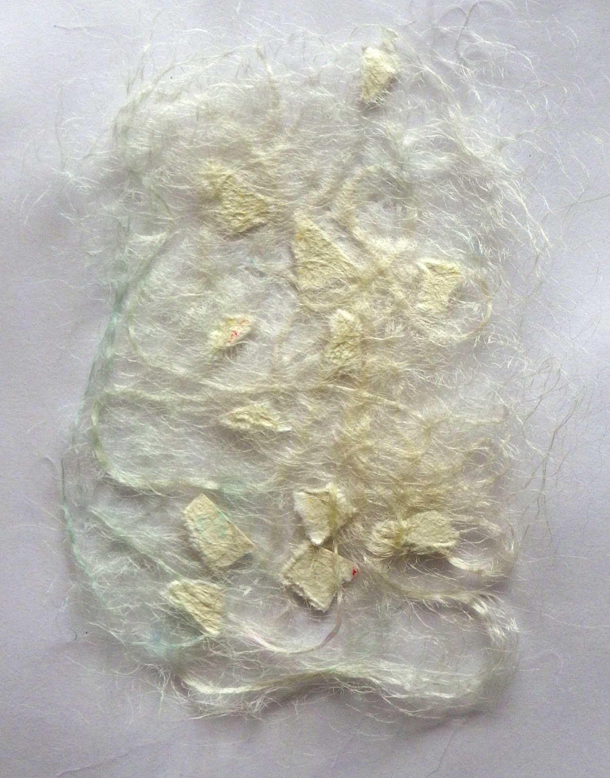 Culture, Craft & Cooking!: silk fibre papermaking - zoom workshop