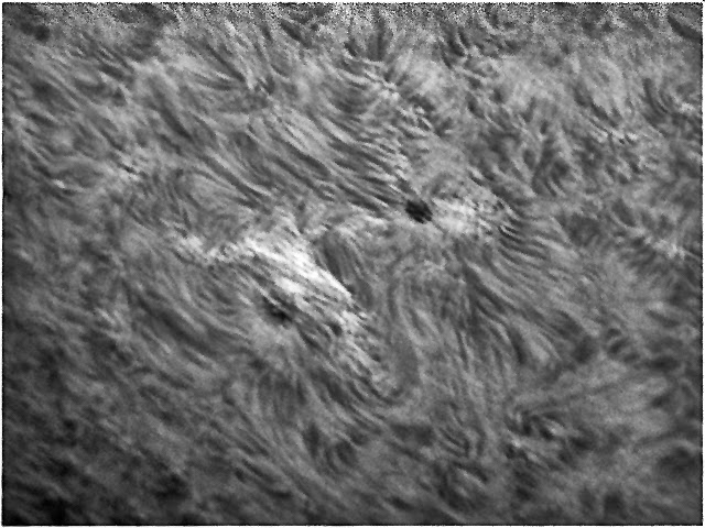 Viewing With Solar Telescopes: New 150mm Istar/PST Mod