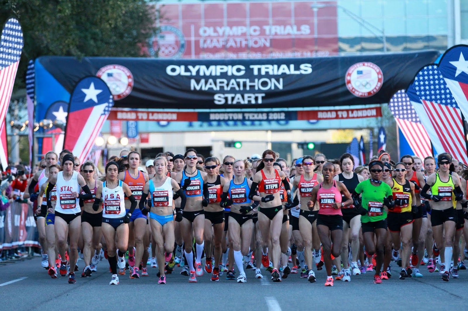 Olympic Rings and Other Things: Atlanta Hosts 2020 Olympic Marathon ...