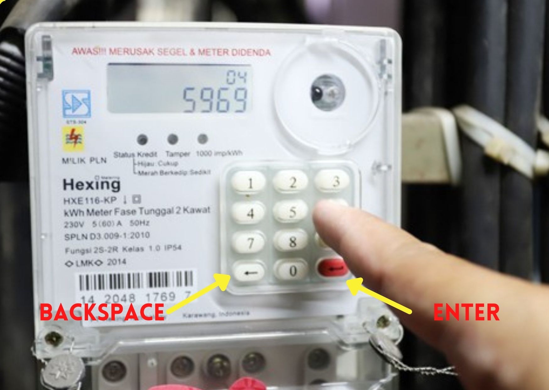 Cara Memasukan Token Listrik Prabayar Terbaru