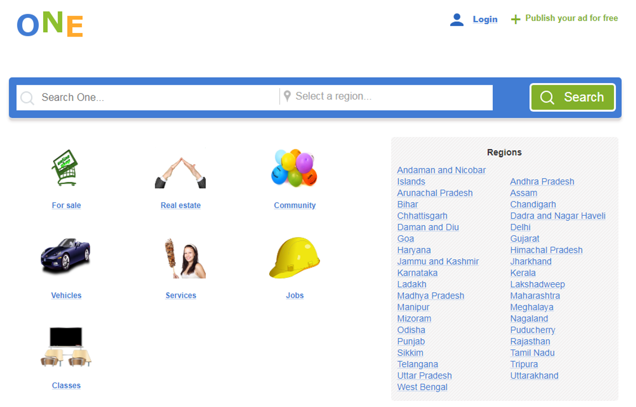 Responsive One theme Theme OLX updated to 2022 Offer $10